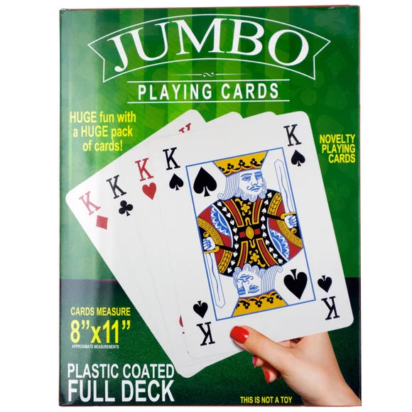 Jumbo Novelty Playing Cards – online.bb