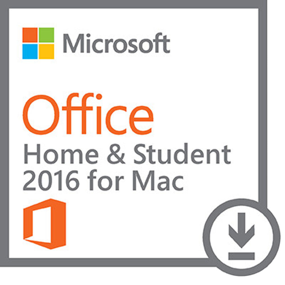 MS Office For Mac Home & Student 2016 Download (No DVD) – online.bb