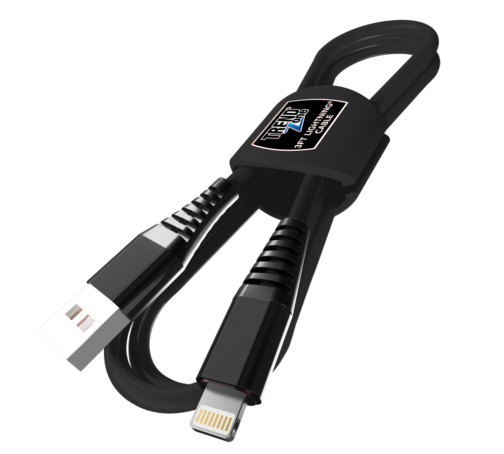 Trend Zone 3ft Lightning Cable - Assorted Colours – online.bb