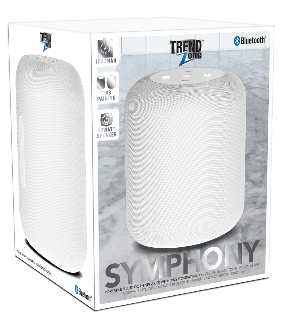 Trend Zone Symphony Bluetooth Speaker w/ TWS Compatibility – online.bb