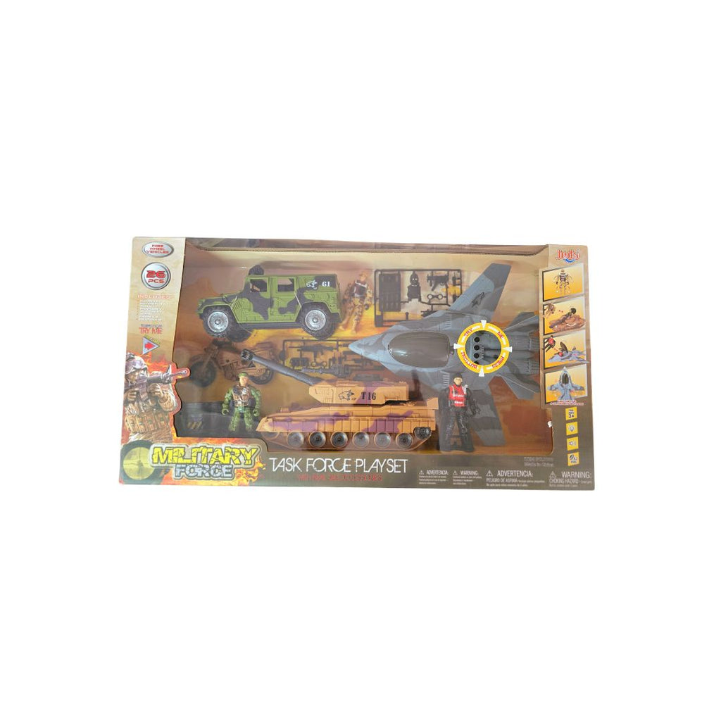 Military Force Task Force Play Set - 26 pcs – online.bb