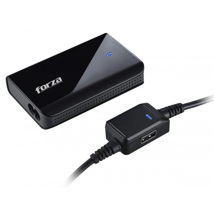 Forza FNA-1000 7-Tip 90W Universal Laptop Power Adapter w/ 2.1A USB Ch ...