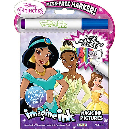 Bendon Imagine Ink Magic Pictures, Disney Princess – online.bb
