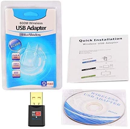 Blueshadow USB WiFi Adapter - Dual Band 2.4G/5G – online.bb