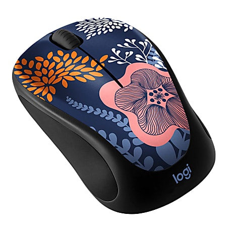 Logitech Design Collection Limited Edition Wireless Mouse - Forest Flo ...