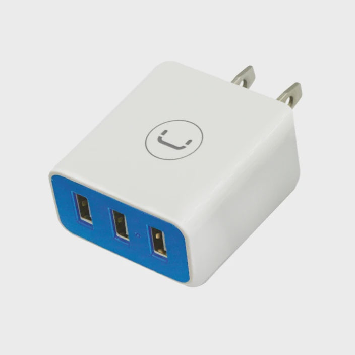 Unno Tekno Triple USB Wall Charger - 3.4A – online.bb