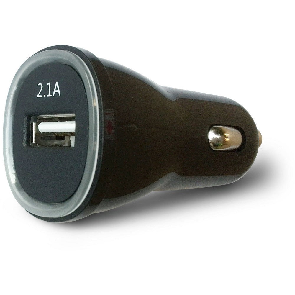 Universal Single-Port Car Charger (2.1 Amp / 10 Watt) – online.bb